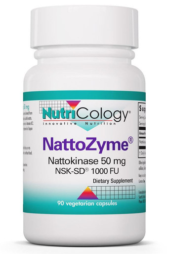NattoZyme 50 mg 90 Vegetarian Caps Nattokinase NSK-SD®