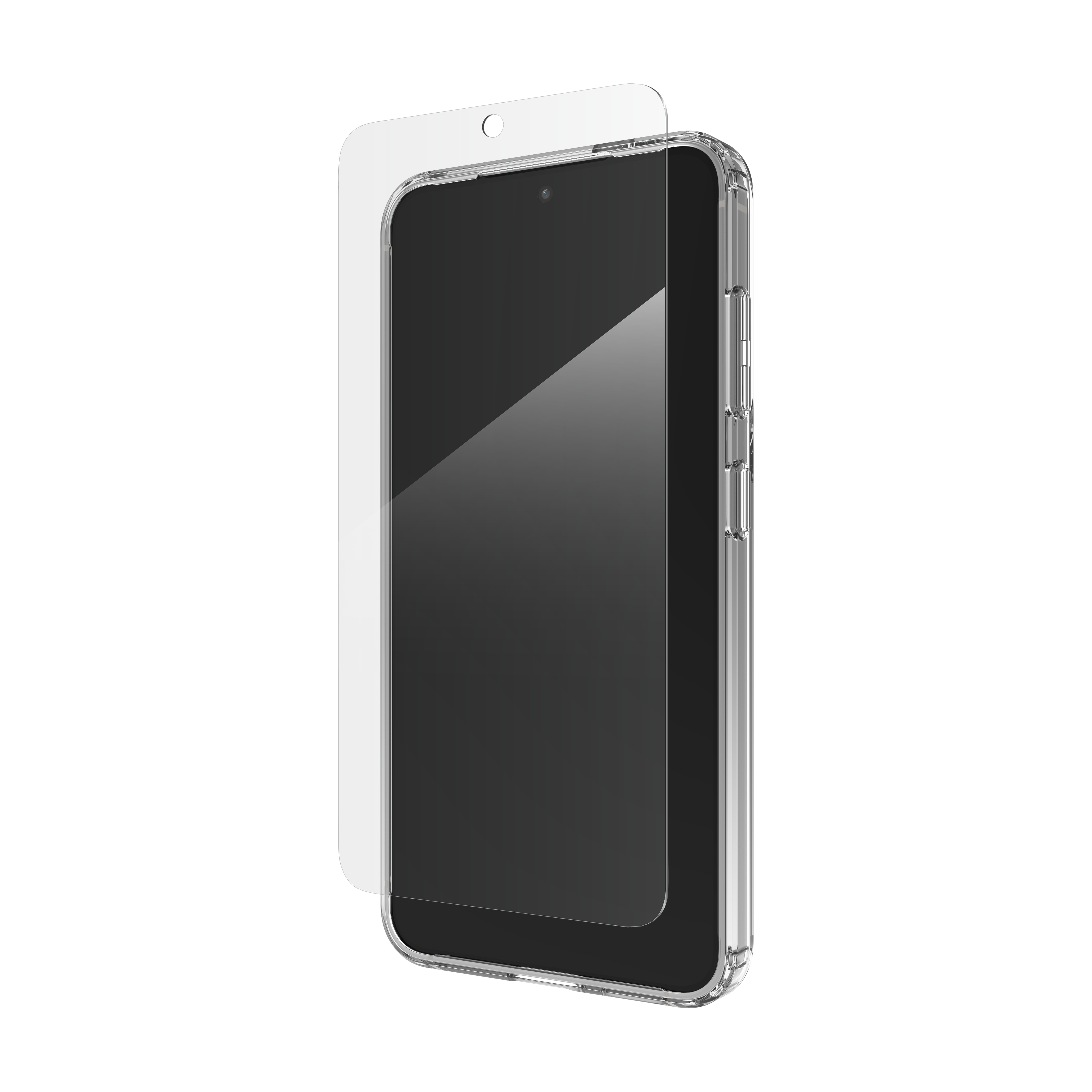 iFrogz Defence BNDL Glass/Clear Case Samsung Galaxy S25 (Black) | ZAGG
