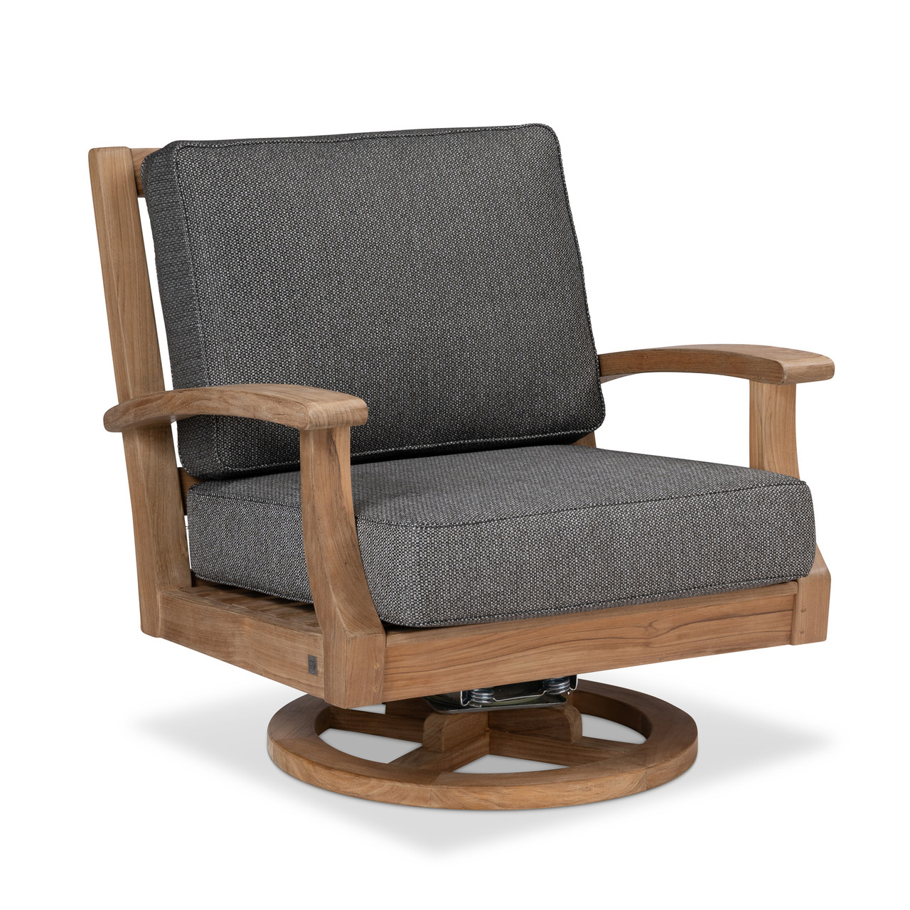 Newport Swivel Rocker w/ Fossil Cushions