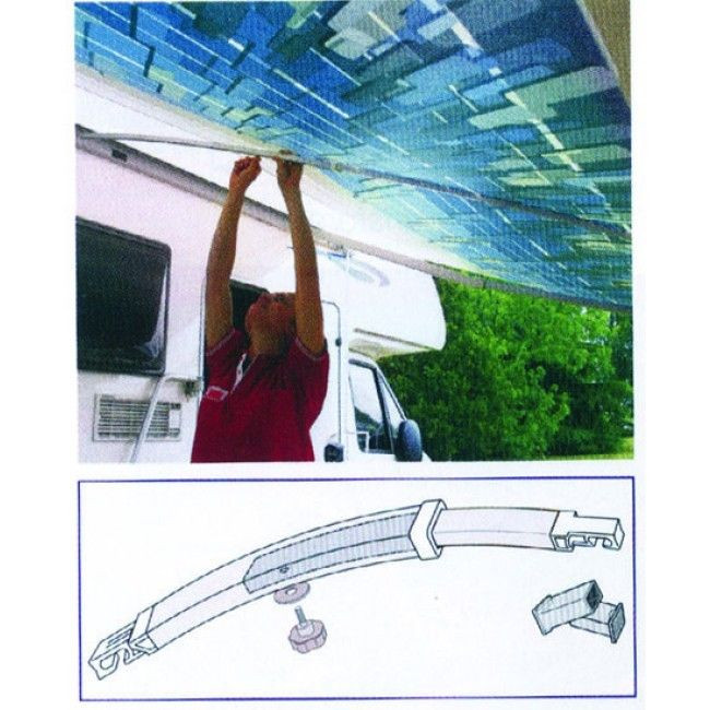 Fiamma Curved Centre Rafter Pro - OZTackle Fishing Gear