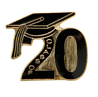 Class of 2020 Lapel Pin (5 Color Options) - PinCentives