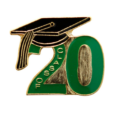 Class of 2020 Lapel Pin (5 Color Options) - PinCentives