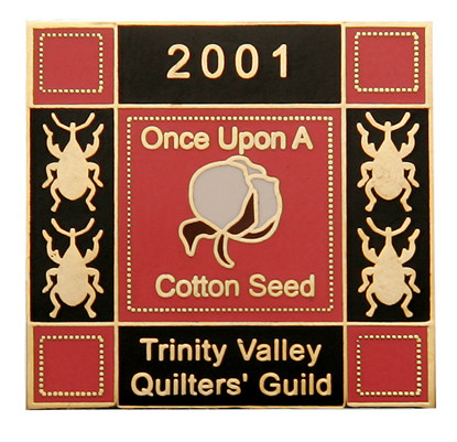 Personalized Custom Quilt Lapel Pins Pin / Stock Lapel Pins