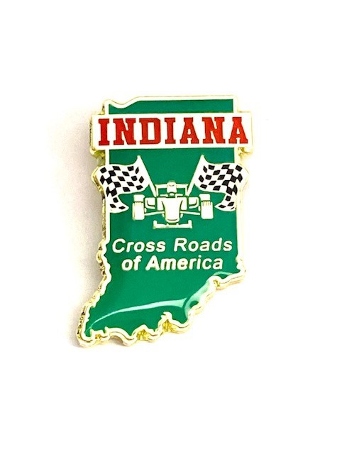 Indiana State Pin - PinCentives
