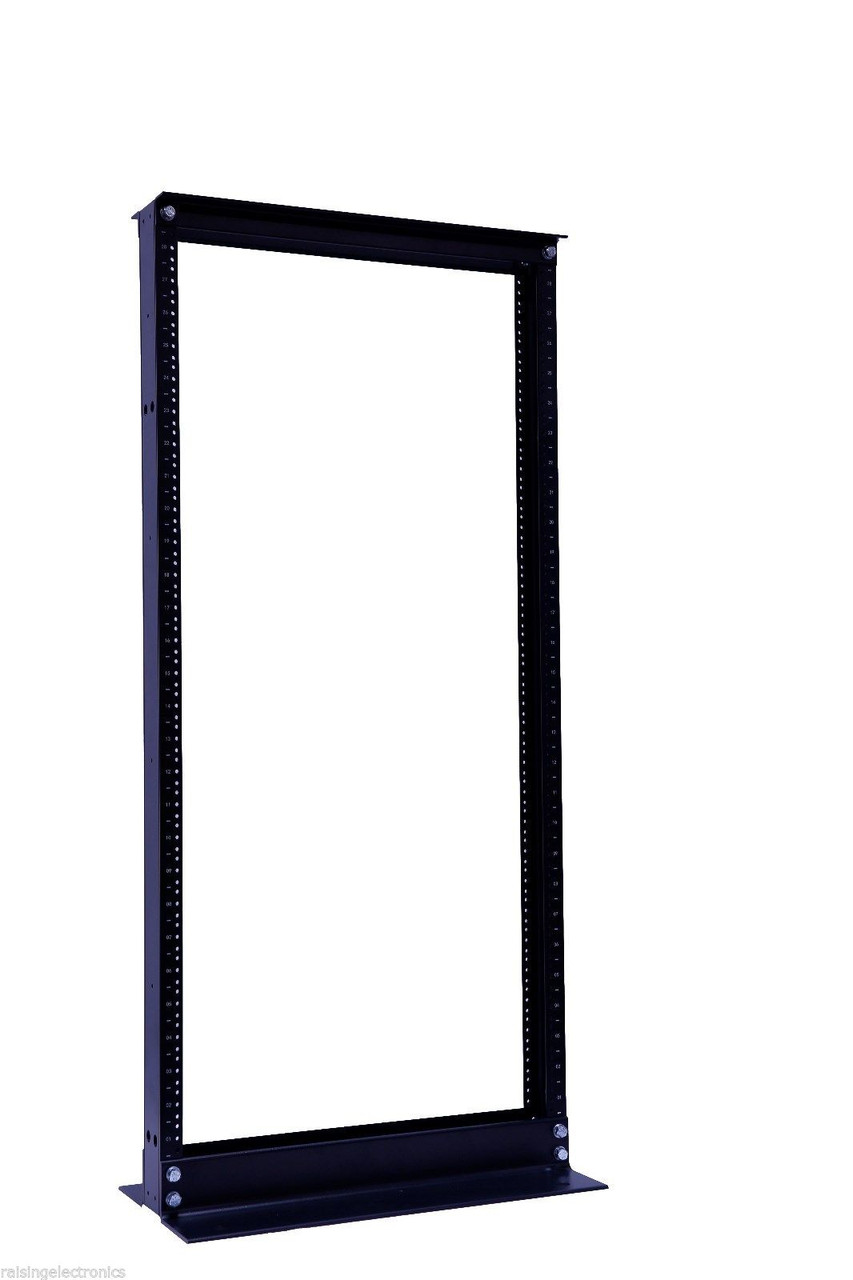 45U 84" tall 2 Post Open Frame IT Network Server Relay Rack 900LB ...