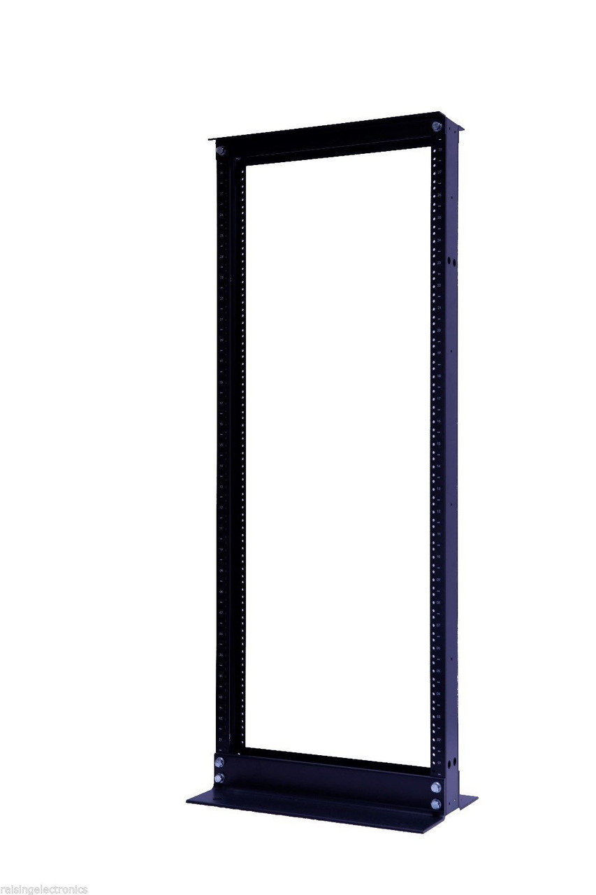 45U 84" tall 2 Post Open Frame IT Network Server Relay Rack 900LB ...