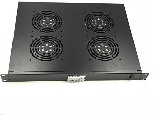 NEW Rack Mount Log Temp Control Server Fan Cooling System With 4 Fans ...