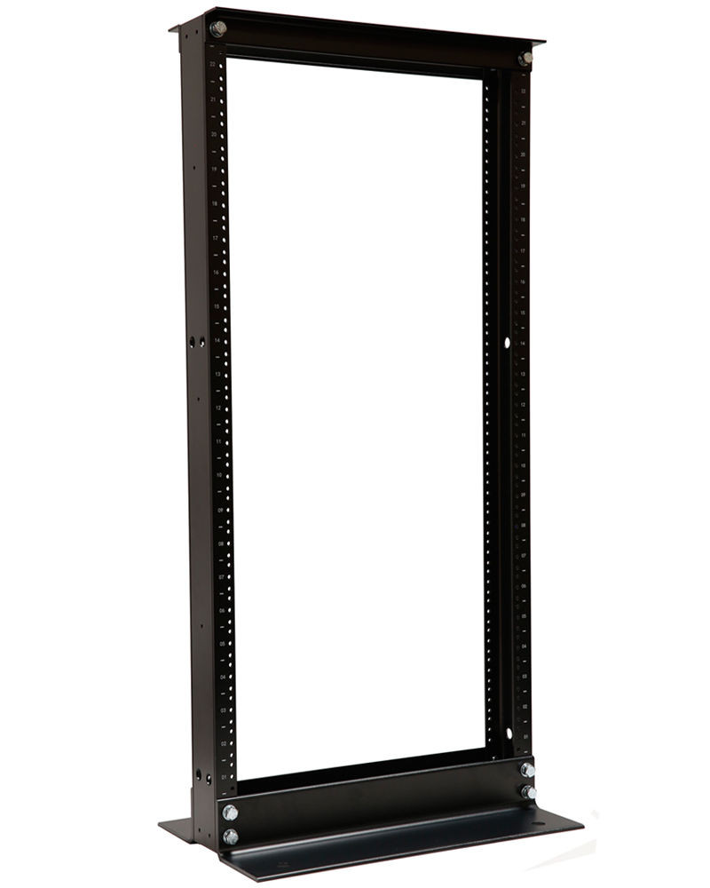 New 22U 3.5FT 2 Post Open Frame Data Network Relay Servers Rack 19 ...