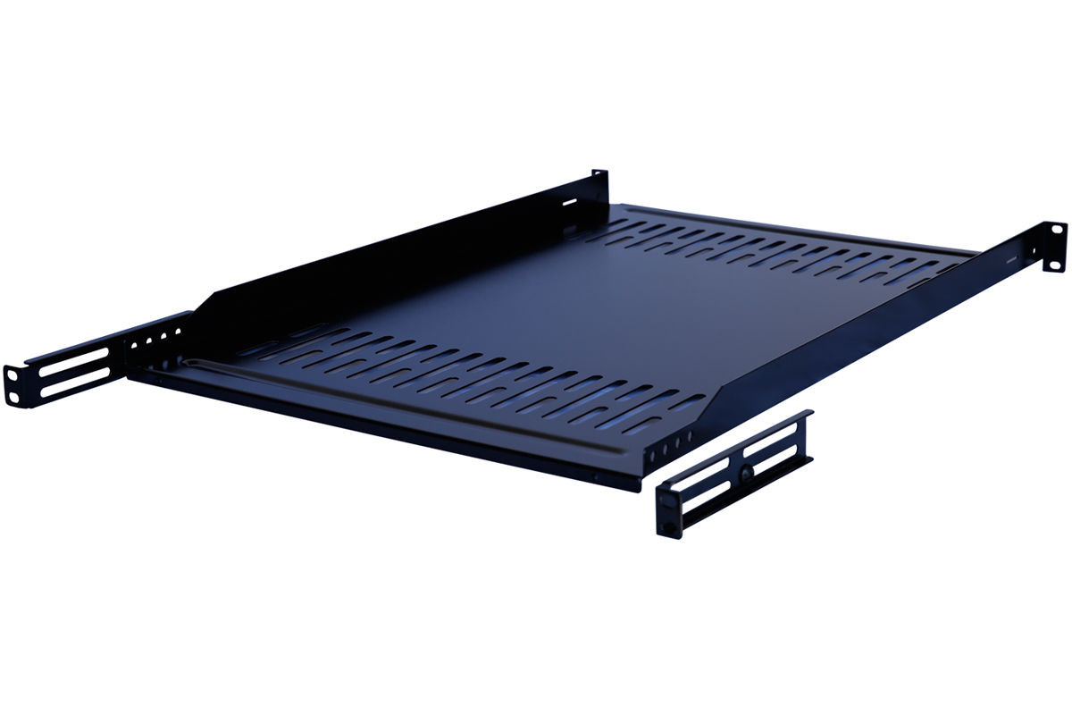 42U 19" 4 Post Open Frame Adjustable Network Server Rack Enclosure w/ 2 ...