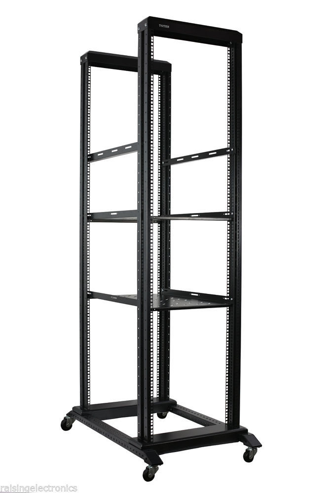 42U Open Frame Data IT Network Server Rack 800MM(Base) Deep With 3 ...