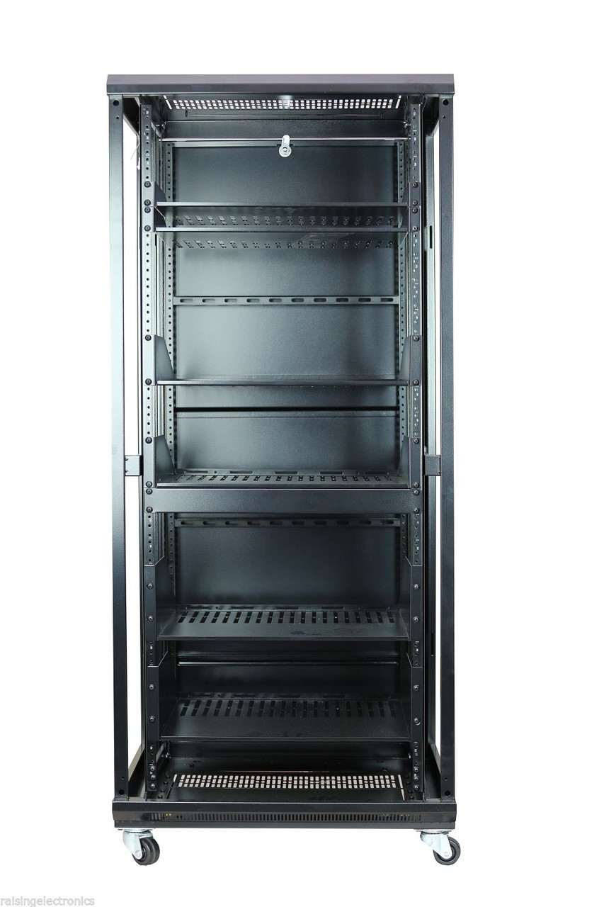 Wall Mount Audio Rack Cabinets 27U Audio/ Video Rack Server Data Rack ...