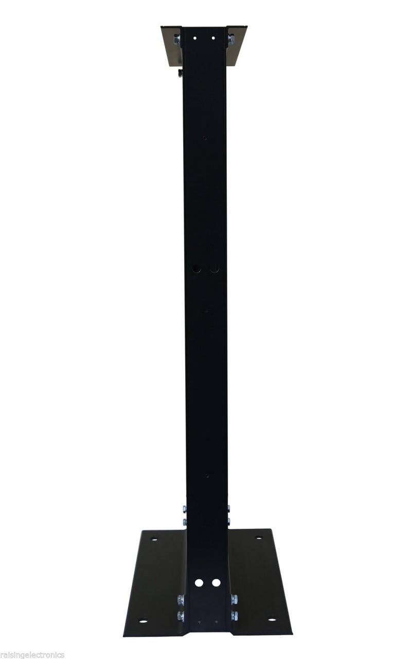 4FT 19" 27U 2 Post Server Rack IT Network Data Server Rack Aluminum ...