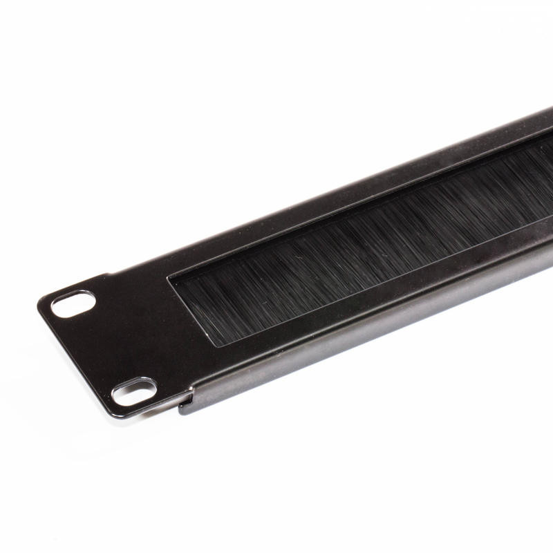 2 pack 1U Brush Panel Cable Management 19" Universal Panel High Density ...