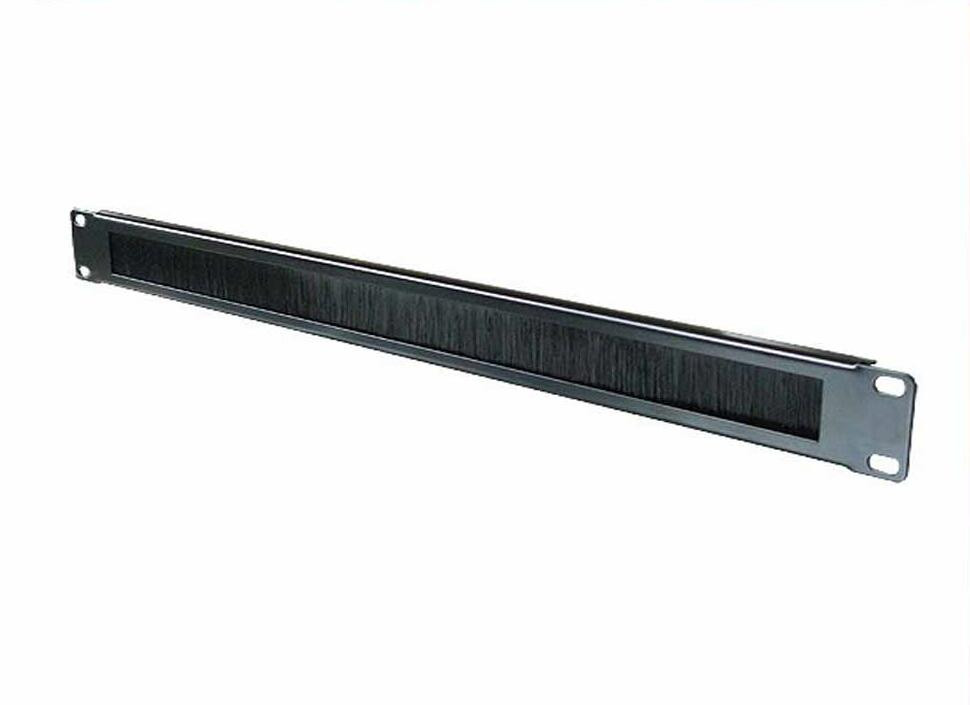 2 pack 1U Brush Panel Cable Management 19" Universal Panel High Density ...