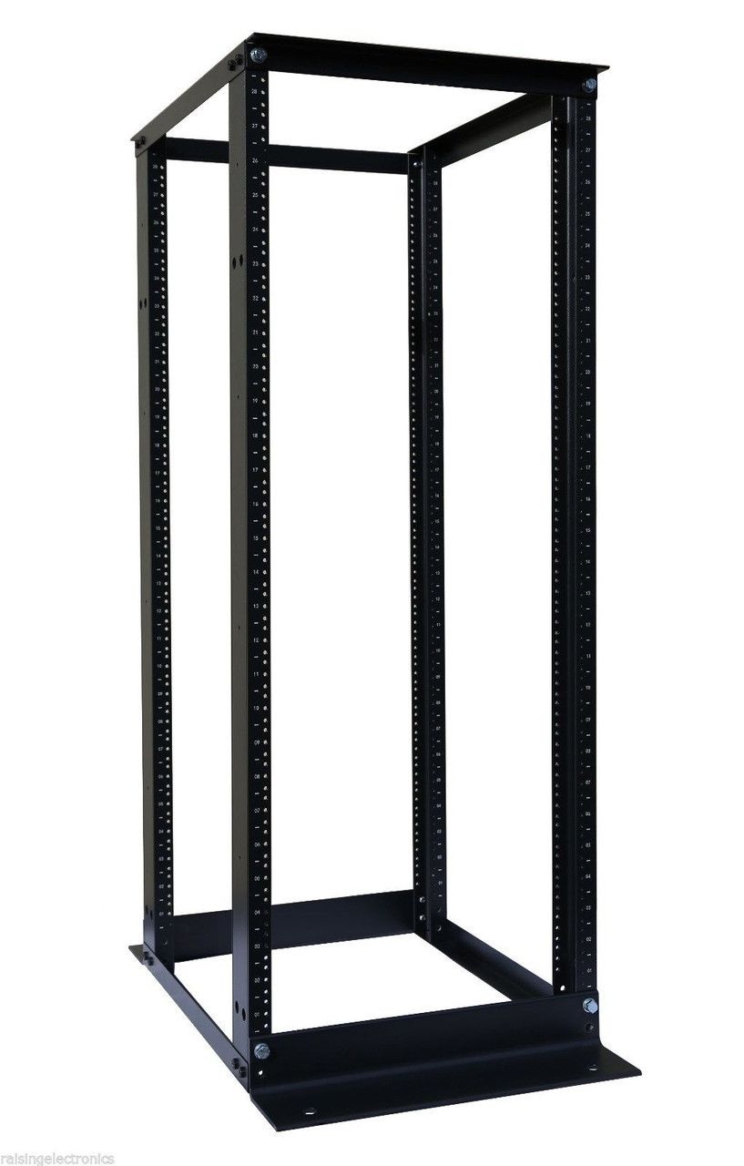 4-Post Open Frame Server Rack IT Network Relay IT 27U 600MM Deep ...