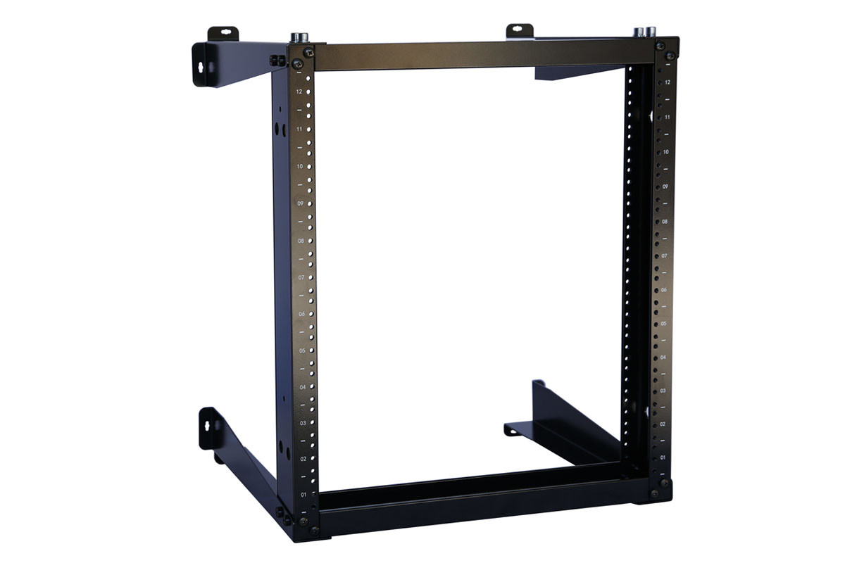 6u Wall Mount Network Rack: Open Frame 19" Server Equipment Rack ...