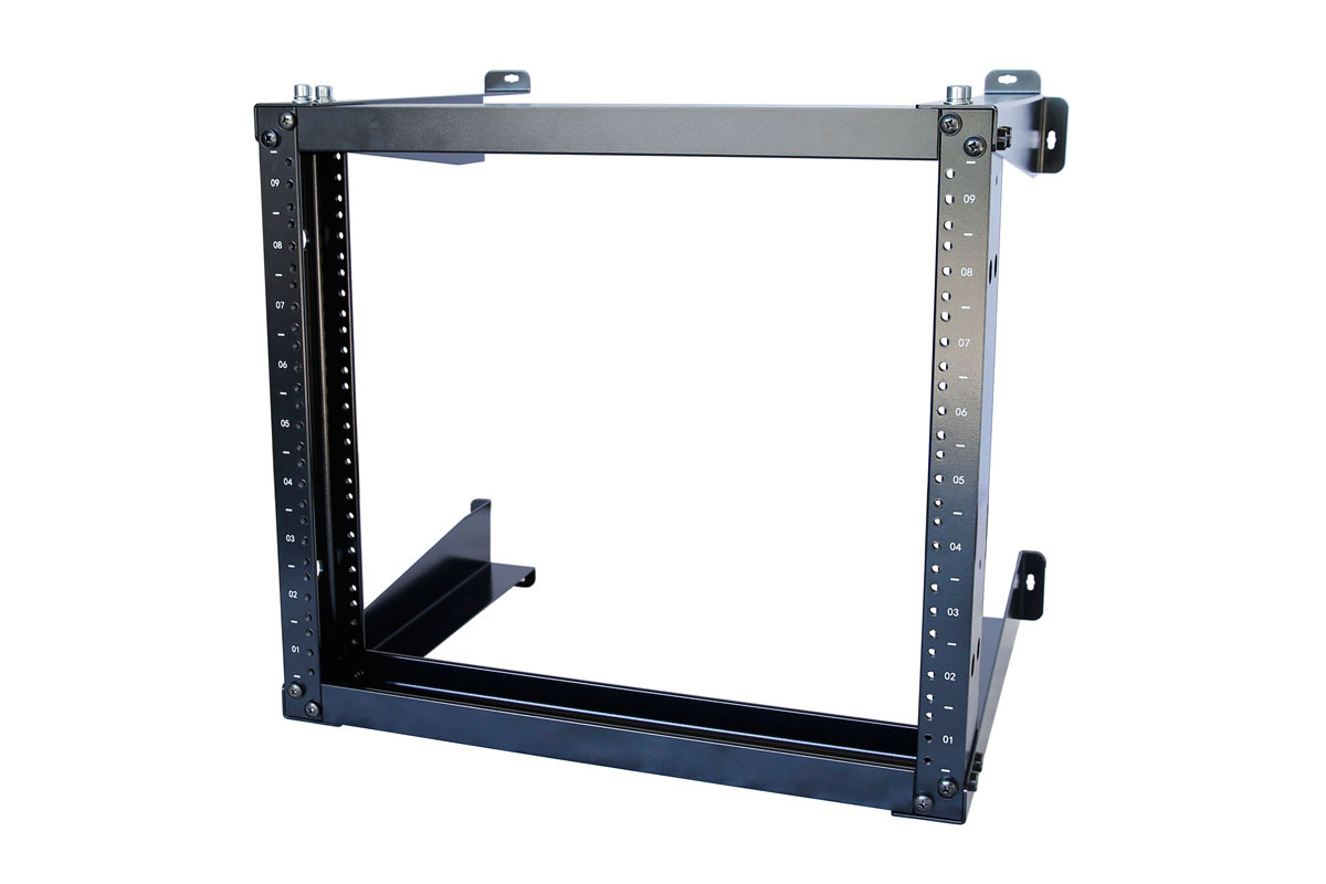 6u Wall Mount Network Rack: Open Frame 19" Server Equipment Rack ...