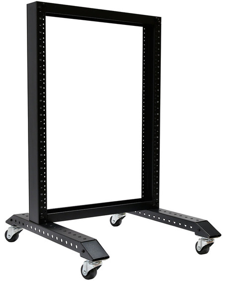Raising Electronics 20U Movable 19'' 2 Post Open Frame Heavy Duty IT ...
