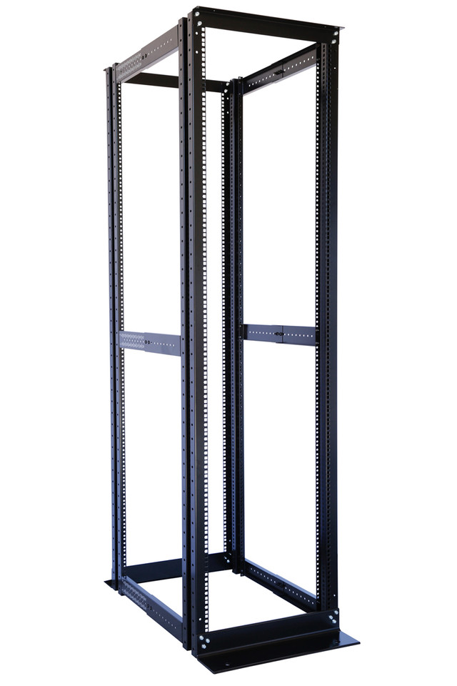 4 post server rack - NEW 27U 4 Post Open Frame Server Rack Enclosure 19 ...