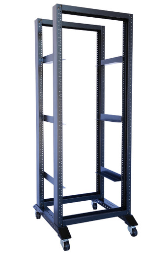 4 post server rack - 28U It Network 4 Post Open Frame 19" Server Rack ...