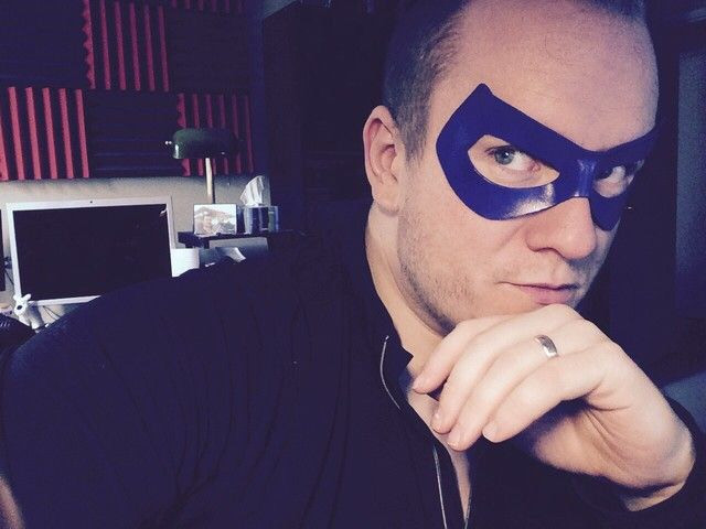 Riddler Purple Cosplay Mask | Mad Masks