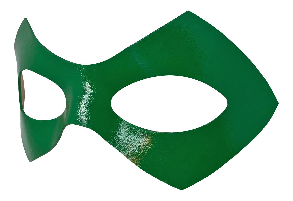 Riddler Green Cosplay Mask | Mad Masks
