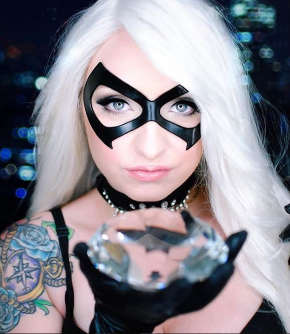 Black Cat Felicia Hardy Mask | Mad Masks