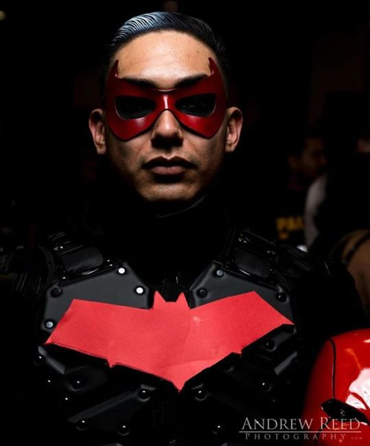 Red Hood Domino Mask – Jason Todd Leather Cosplay Mask | Mad Masks