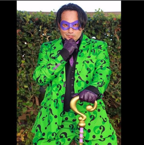 Riddler Animated Mask | Mad Masks