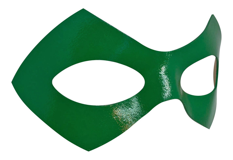 Riddler Green Cosplay Mask | Mad Masks