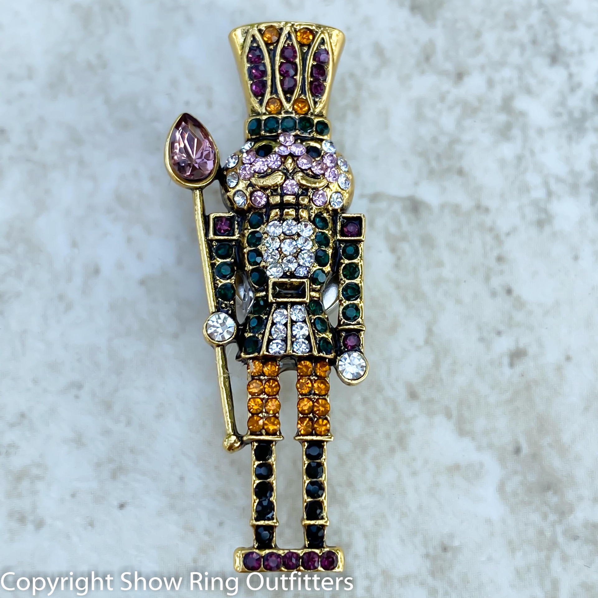 Nutcracker Magnetic Brooch - Show Ring Outfitters