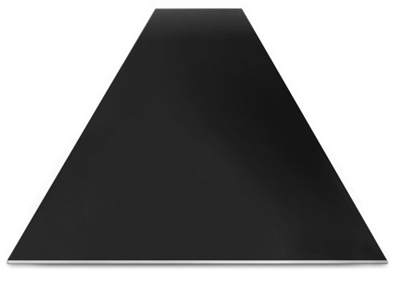 Anodized Black Aluminum 18 GA Wall Base