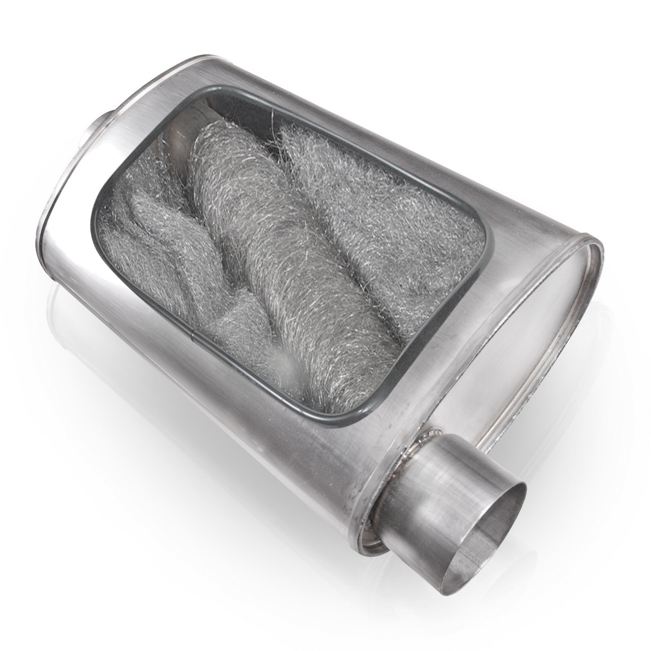 Turbo S-Tube Muffler Stainless Steel