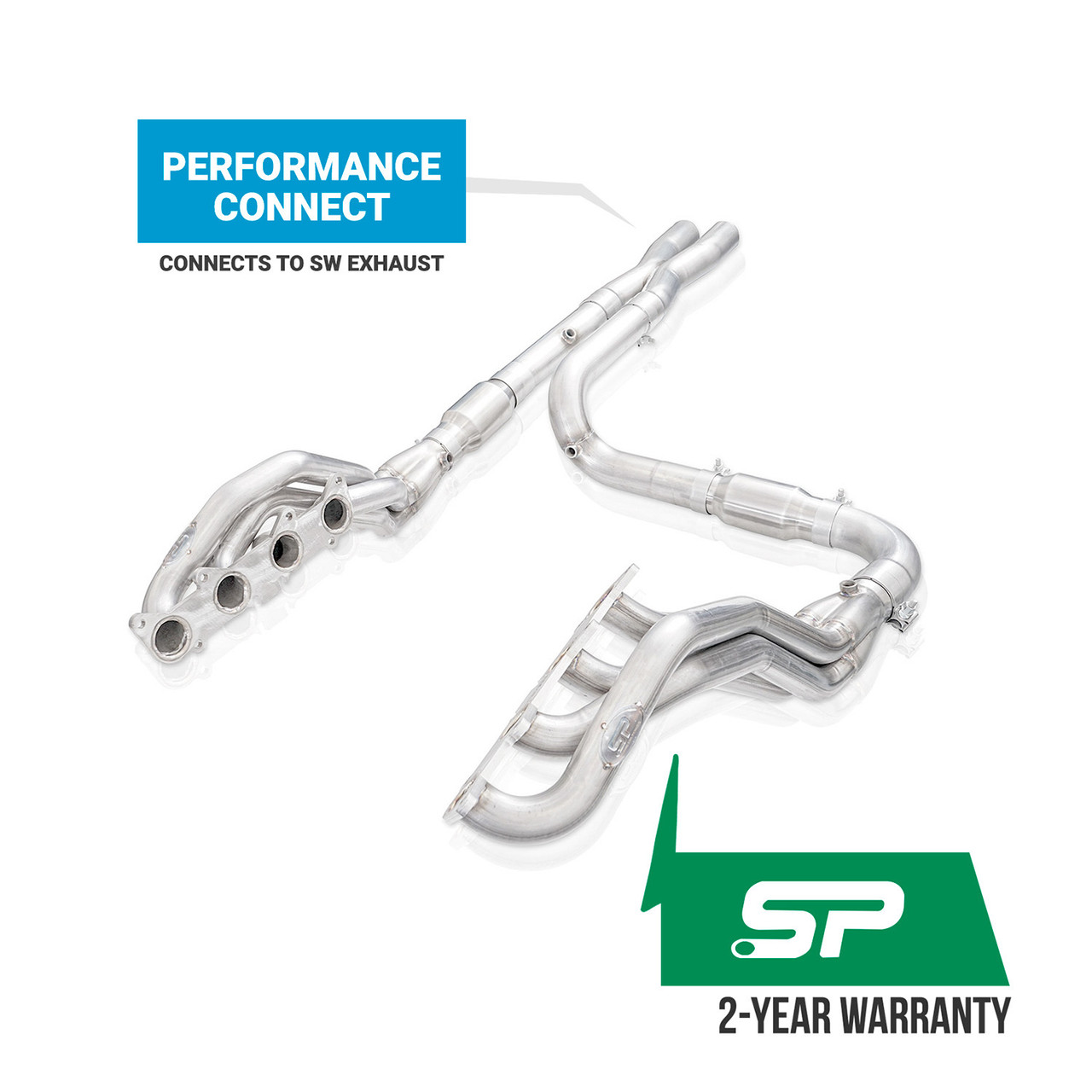 2015-2025 F-150 5.0L Stainless Power Header Kit Performance Connect