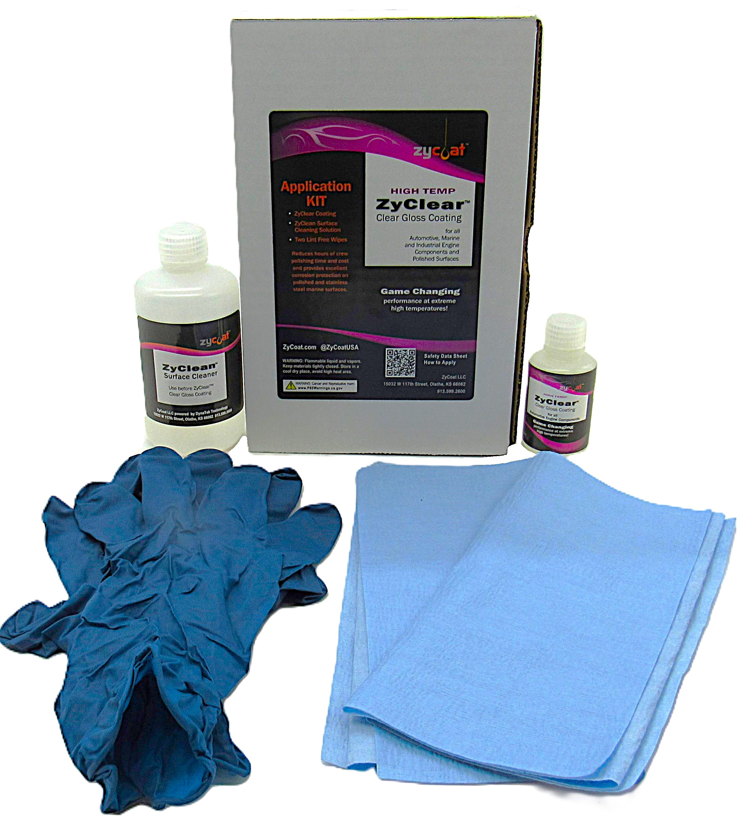 ZyClear High-Temp Exhaust & Header Coating Kit