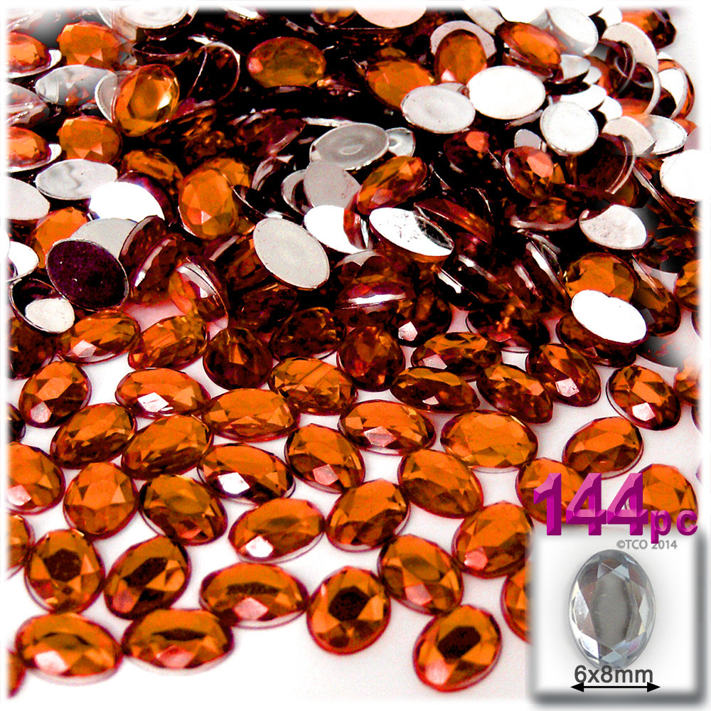 Rhinestones - Oval - Page 1 - The Crafts Outlet, Inc.