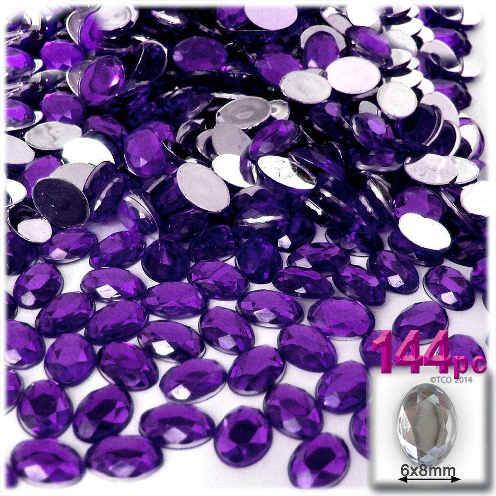 Rhinestones - Oval - Page 1 - The Crafts Outlet, Inc.