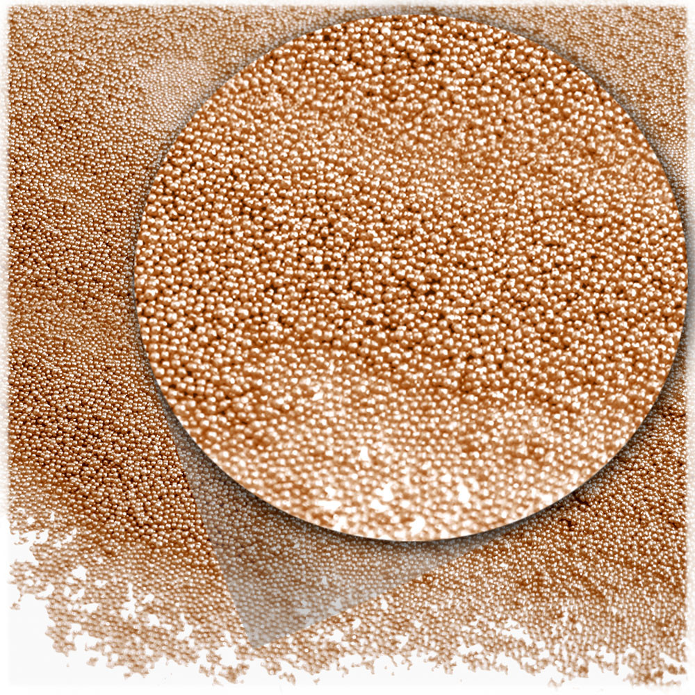 Glass Beads | Microbeads | Opaque | 0.6mm | 1-oz | Cream | Crafts Outlet