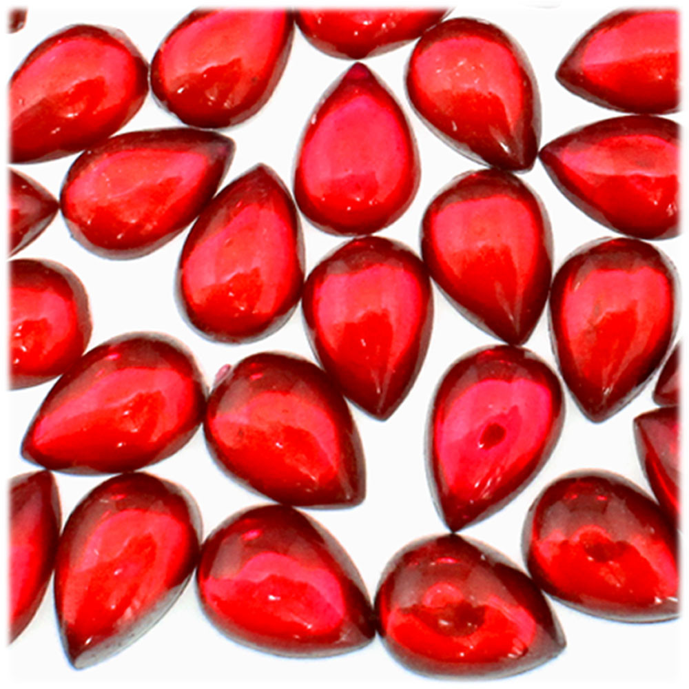 Rhinestones | Flatback | Teardrop | 13x18mm | 1,000-pc | Ruby Red ...