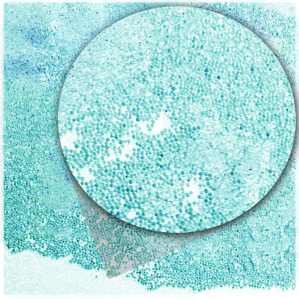 Glass Beads | Microbeads | Transparent | 0.6mm | 1-oz | Light Aqua ...