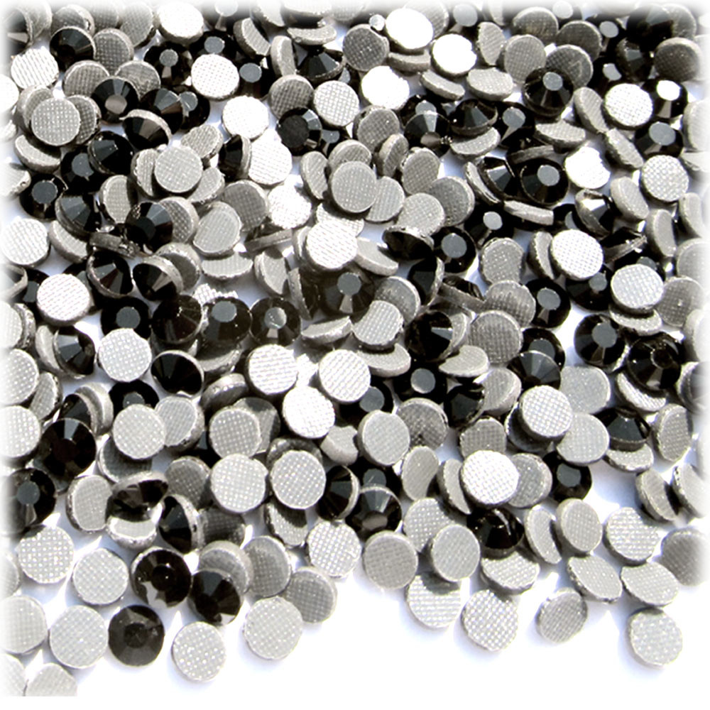 Rhinestones | Hotfix | DMC | Glass Rhinestone | 6mm | 144-pc | Jet ...
