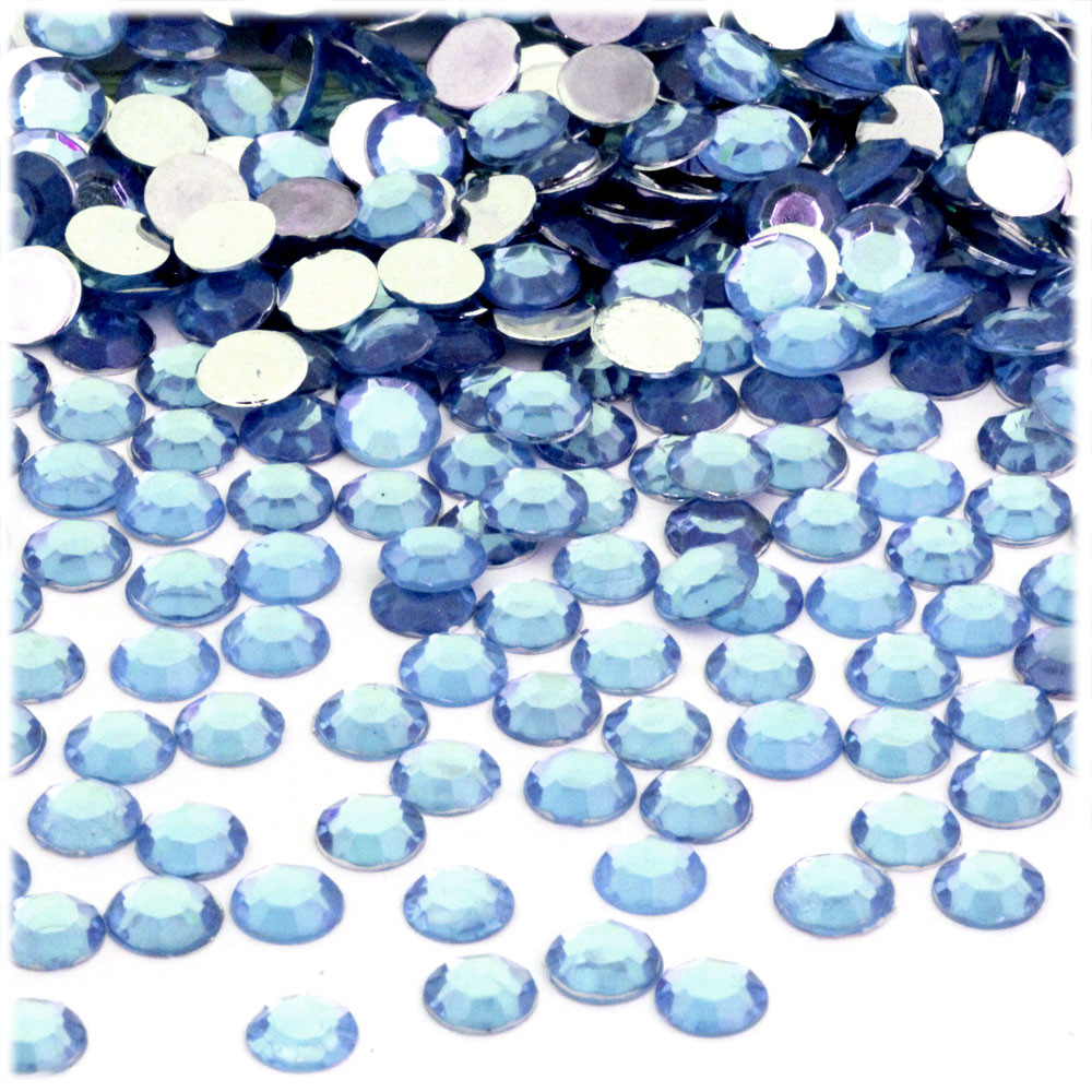 Glass Beads| Assorted| 6-12mm| 1oz=28g| The Crafts Outlet| Light Blue