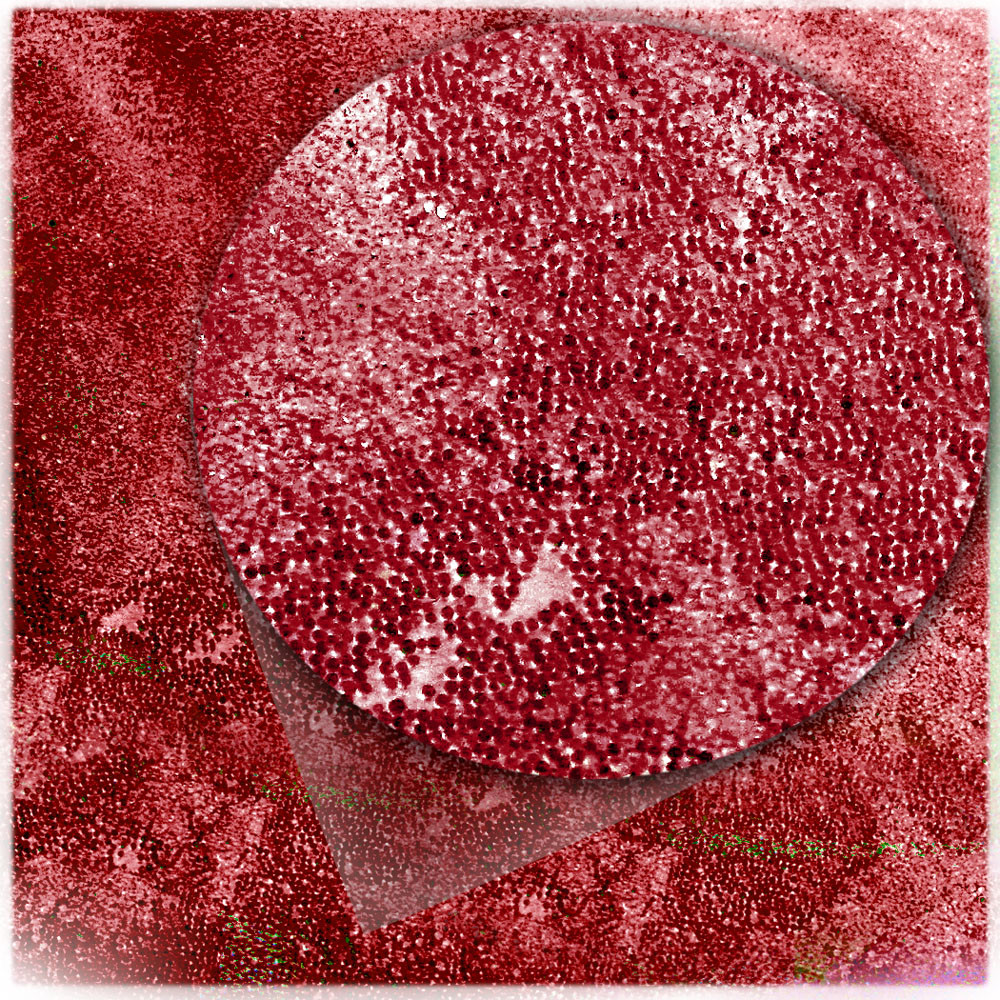 Glass Beads | Microbeads | Transparent | 0.6mm | 1-lb | Red | Crafts Outlet