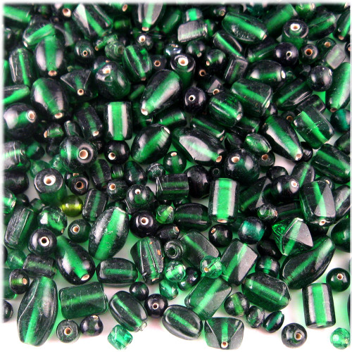 Glass Beads Assorted 6 12mm 1oz28g The Crafts Outlet Mixed