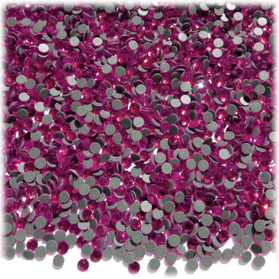 Rhinestones | Hotfix | DMC | Glass Rhinestone | 3mm | 144-pc | Hot Pink ...