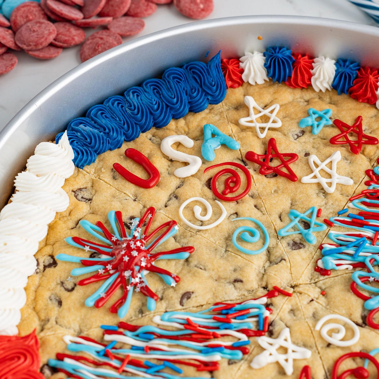 4th Of July Cookie Cake