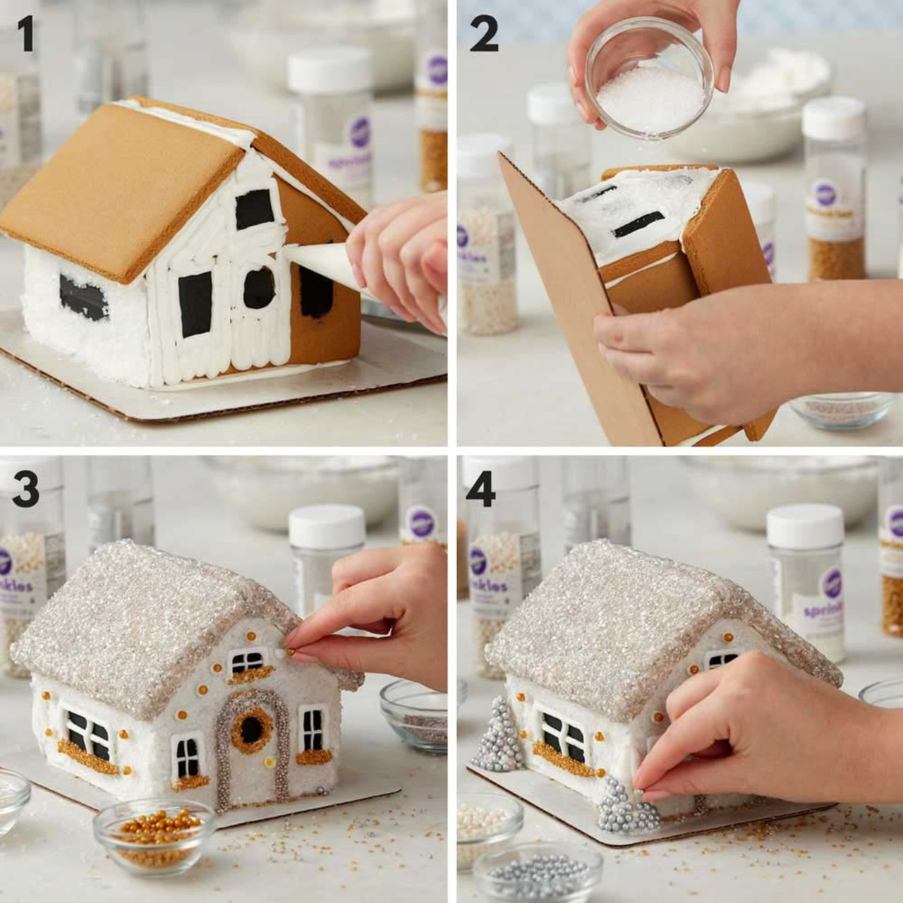 Winter Wonderland Gingerbread House - Wilton
