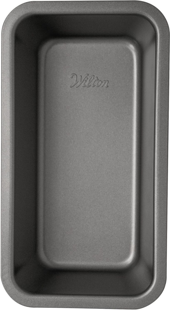 Silver Non-Stick Bakeware Loaf Pan, 8X4 Inch - Wilton