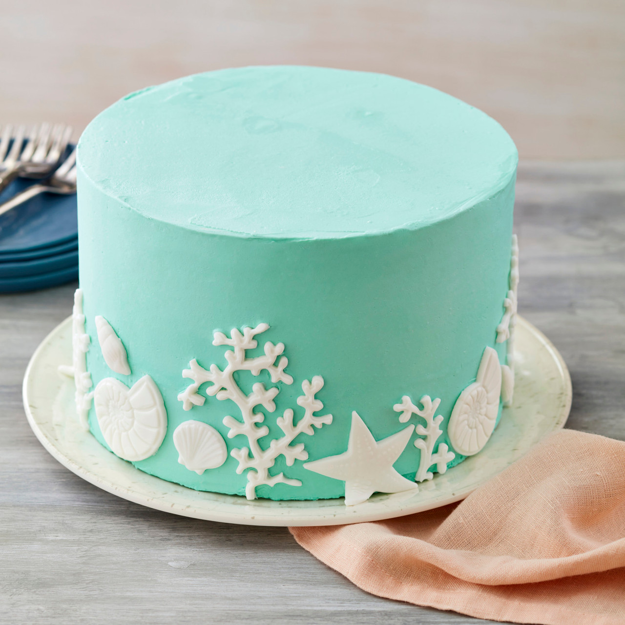 Sea Life Birthday Cake