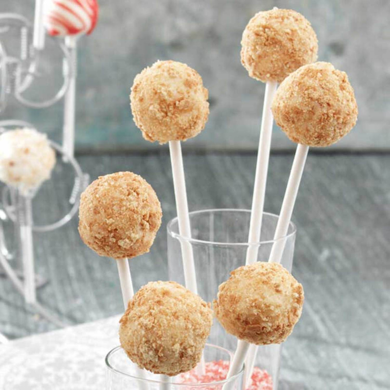 Easy Candy Cheesecake Pops - Wilton